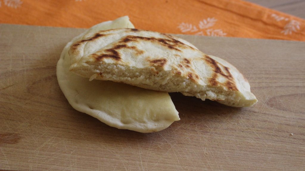 Pizza instantanea in padella senza glutine, senza nichel, vegana