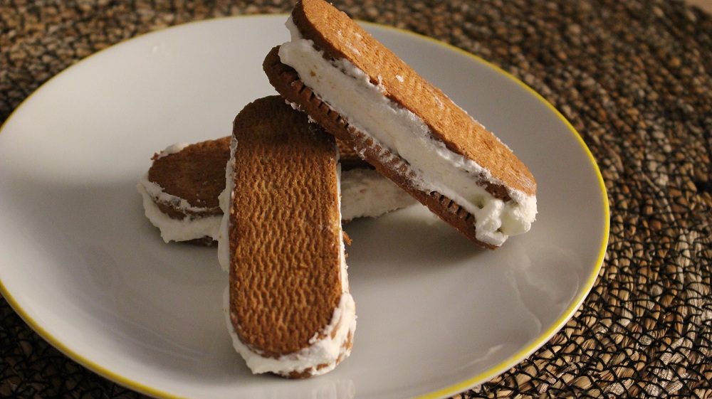 Biscotti gelato - Ricetta veloce con 3 ingredienti